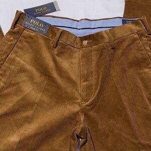 Polo Ralph Lauren | Pants | Nwt Mens Polo Ralph Lauren Classic Fit Stretch Cord Pants In Brown ...